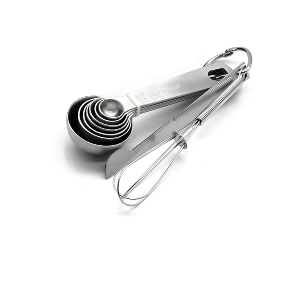 9Pcs Practical Stainless Steel Round Measuring Spo... – Grandado