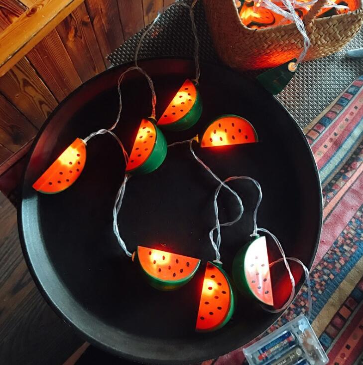 Watermelon battery lamp string watermelon decorati... – Vicedeal