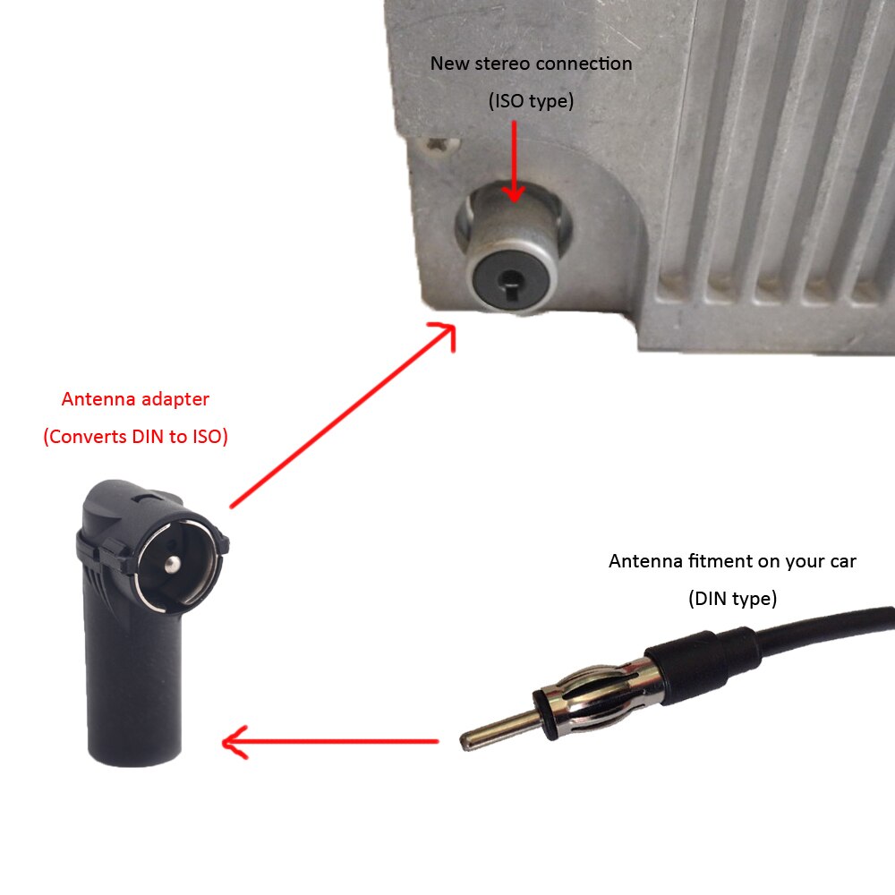 Auto Radio Stereo Antenne Adapter Antenne Connecto... – Vicedeal