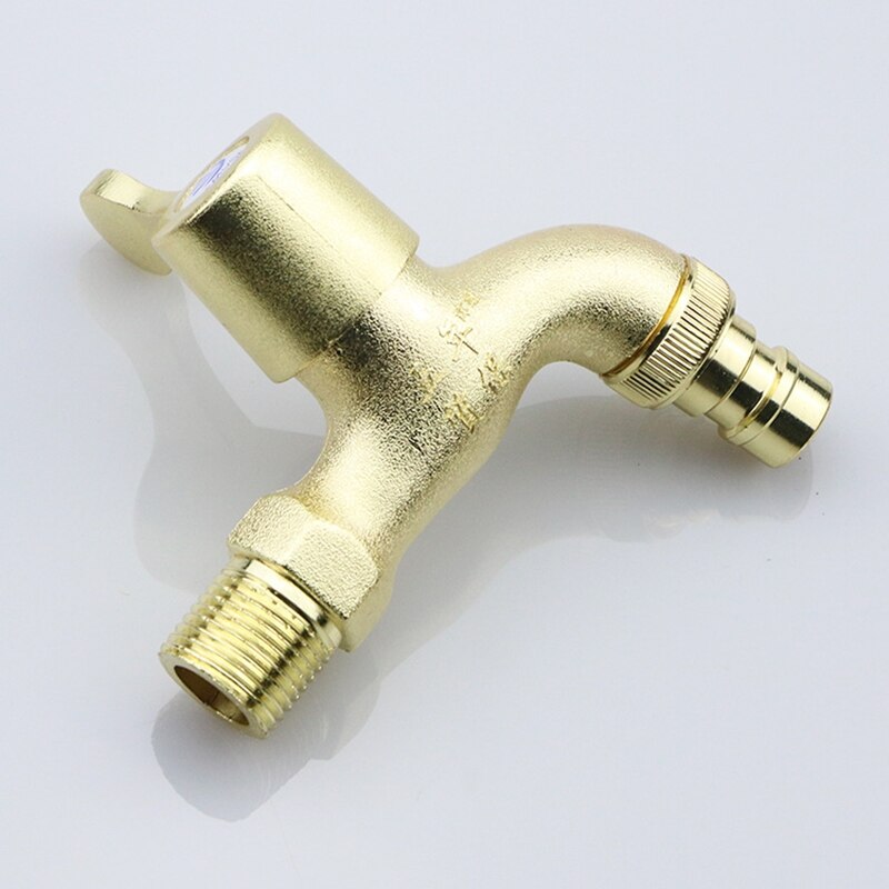Wall Mount Golden Water Wall Small Tap G1/2' G... – Vicedeal