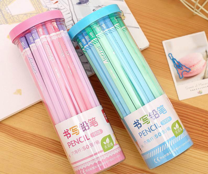 hexagonal pencil bottled 2b / hb primary school st... – Grandado