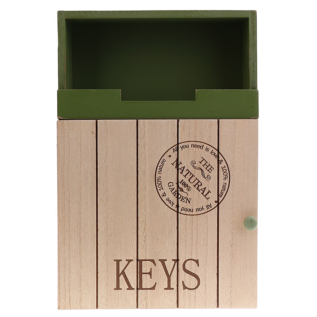 Vintage Houten Sleutel Haken Rekken Mail Box Brief... – Grandado