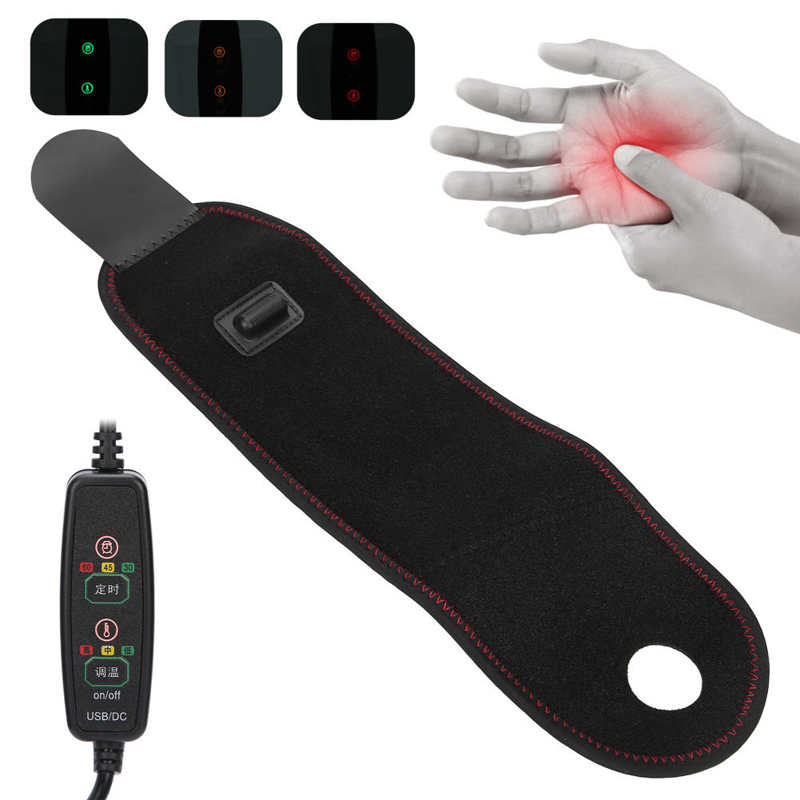 Support Belt Heating Wrist Brace Compress Arthriti... – Grandado