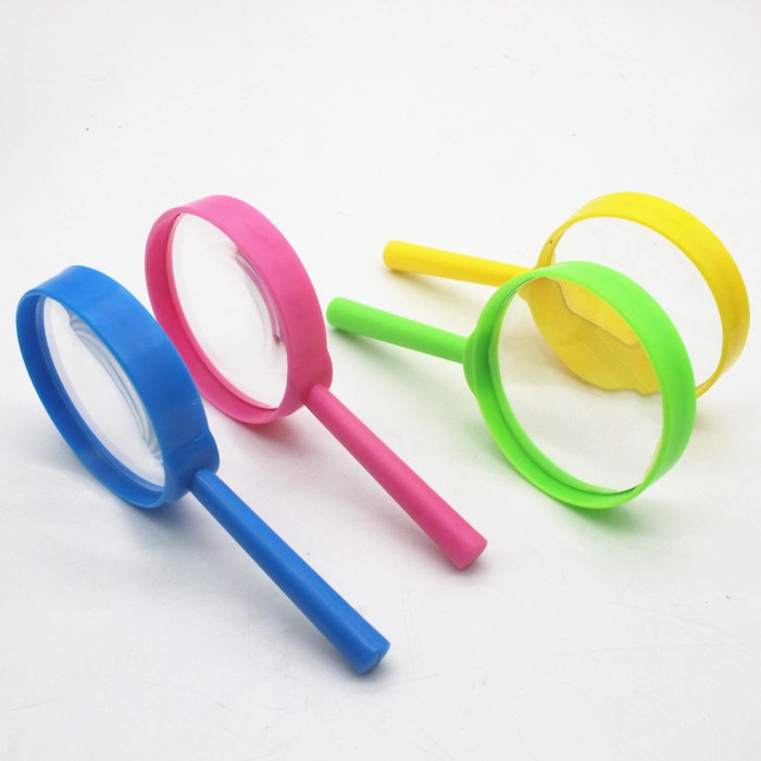 Hotsale 2X Colorful 1pcs Kids Toy Magnifier Glasse... – Vicedeal