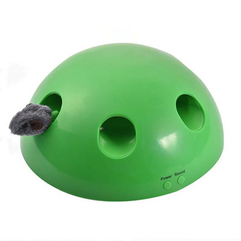 Pet Funny Toy Electric Cat Tray Training Cat Scrat... – Grandado