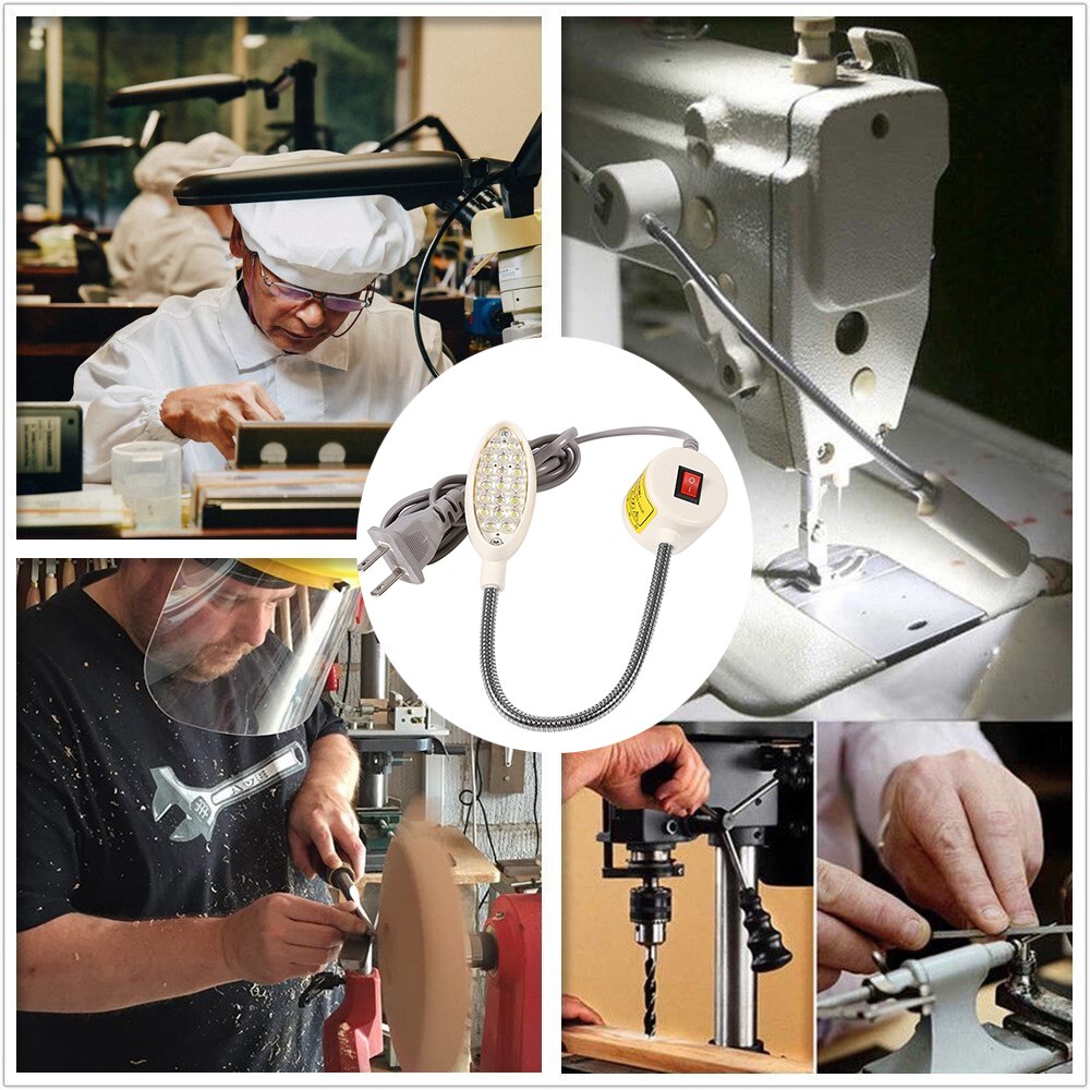 Industrial Lighting Dimmable 28 LED Sewing Machine... – Vicedeal