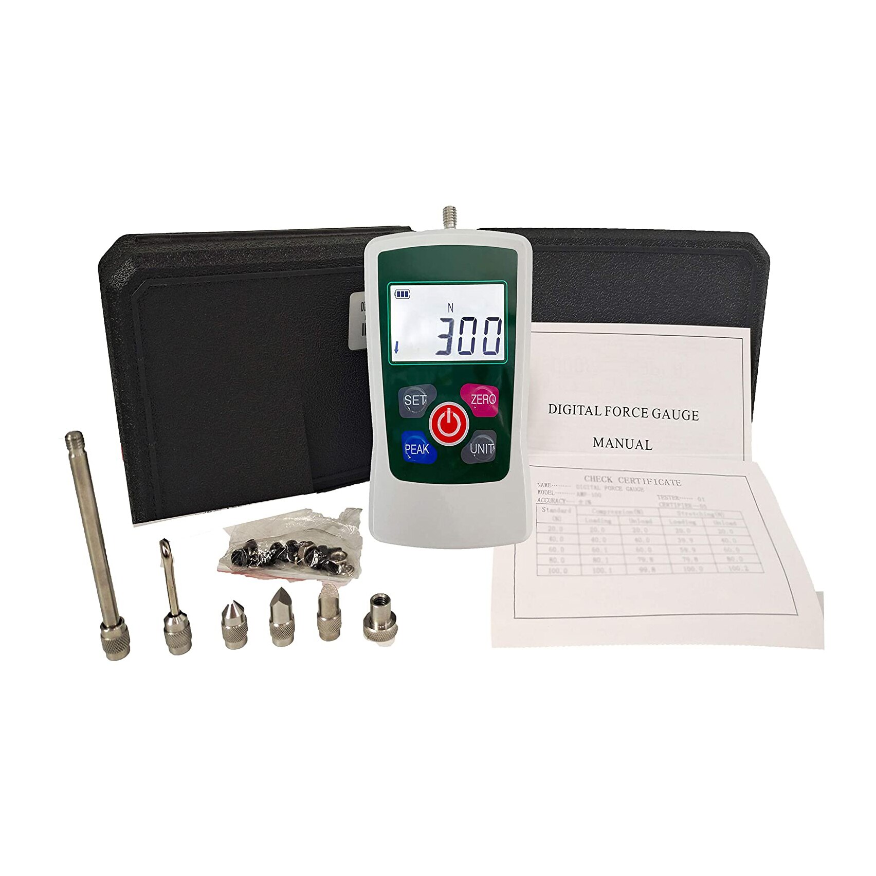 Digitale Krachtmeter Push En Pull Tester Van 4 Een... – Vicedeal