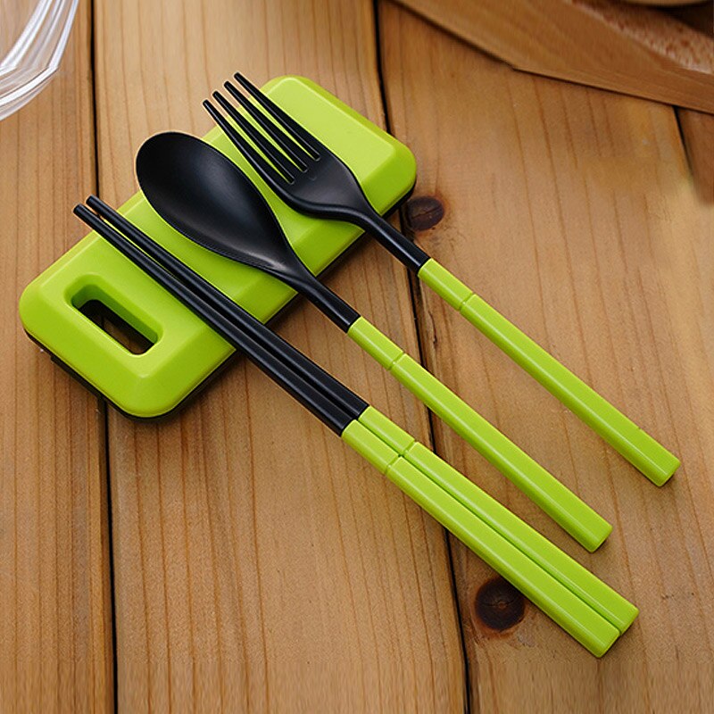 Travel Dinnerware Set Tableware Folding Fork Chops... – Grandado
