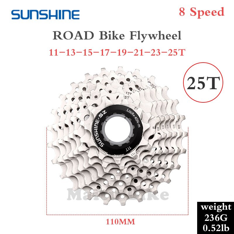 SENSHINE MTB Bike Flywheel 8 Speed Road Bikes Cass... – Grandado