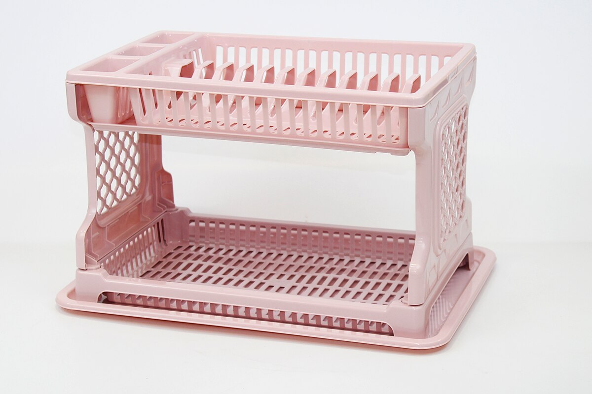 Erkoç Plastic 2 Layer Plate-rack E196 – Grandado