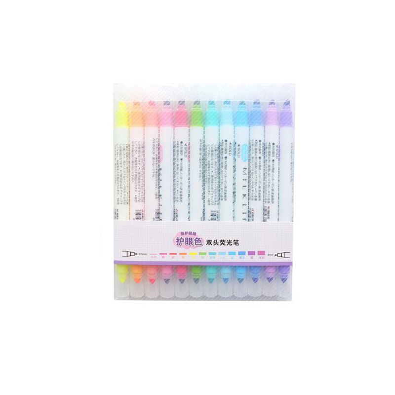 Highlighter 12 Color Student Painting Key Sentence... – Vicedeal