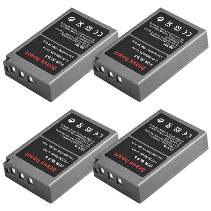 2000Mah 4 Stuks Bls-50 BLS-5 BLS5 Bls50 Bls 5 Batt... – Vicedeal