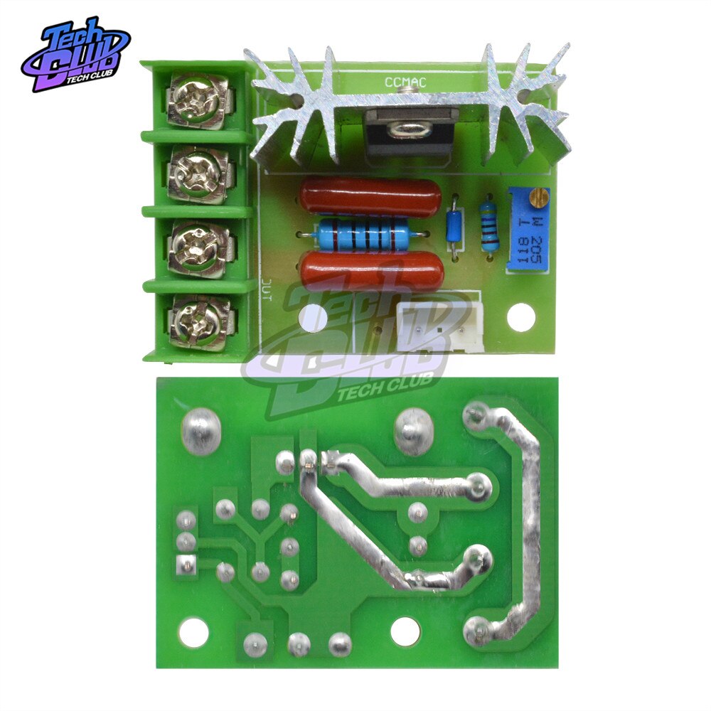 Ac 50-220V 2000W High Power Scr Voltage Regulator ... – Grandado