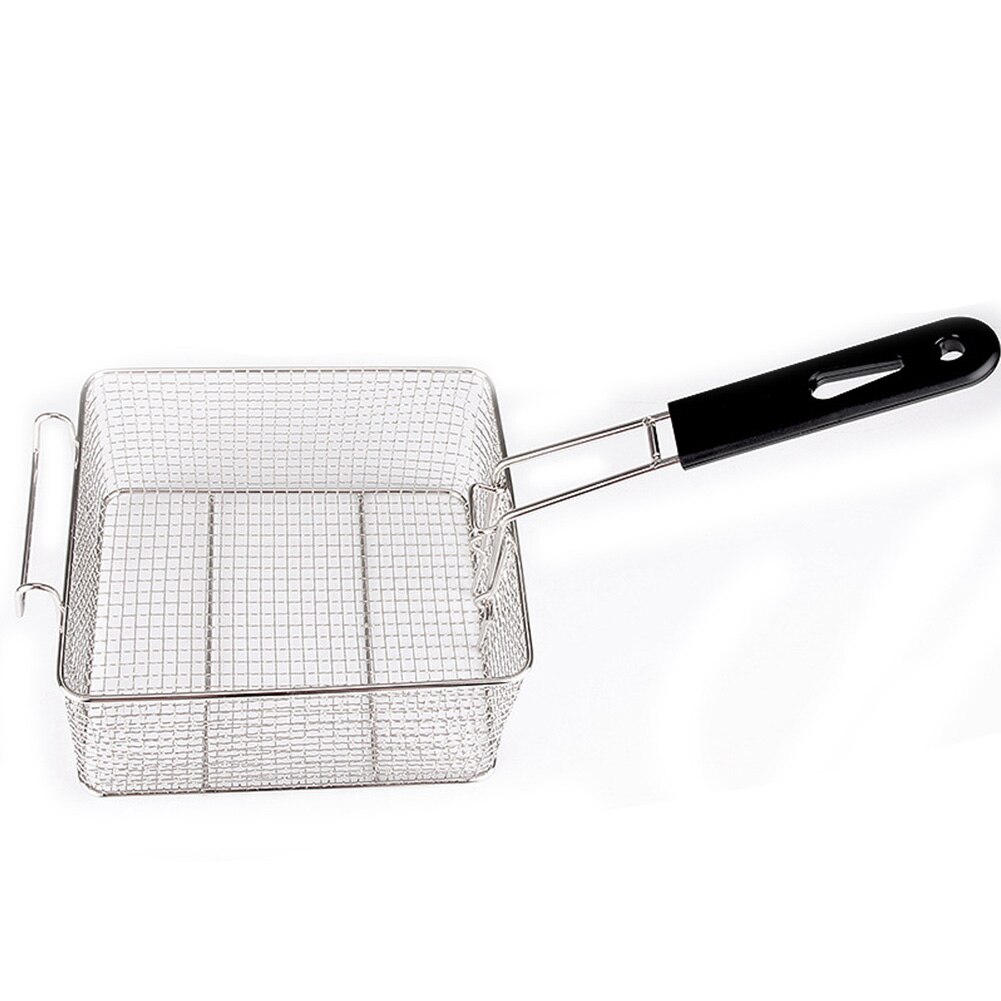 Stainless Steel Frying Basket Detachable Plastic H... – Grandado