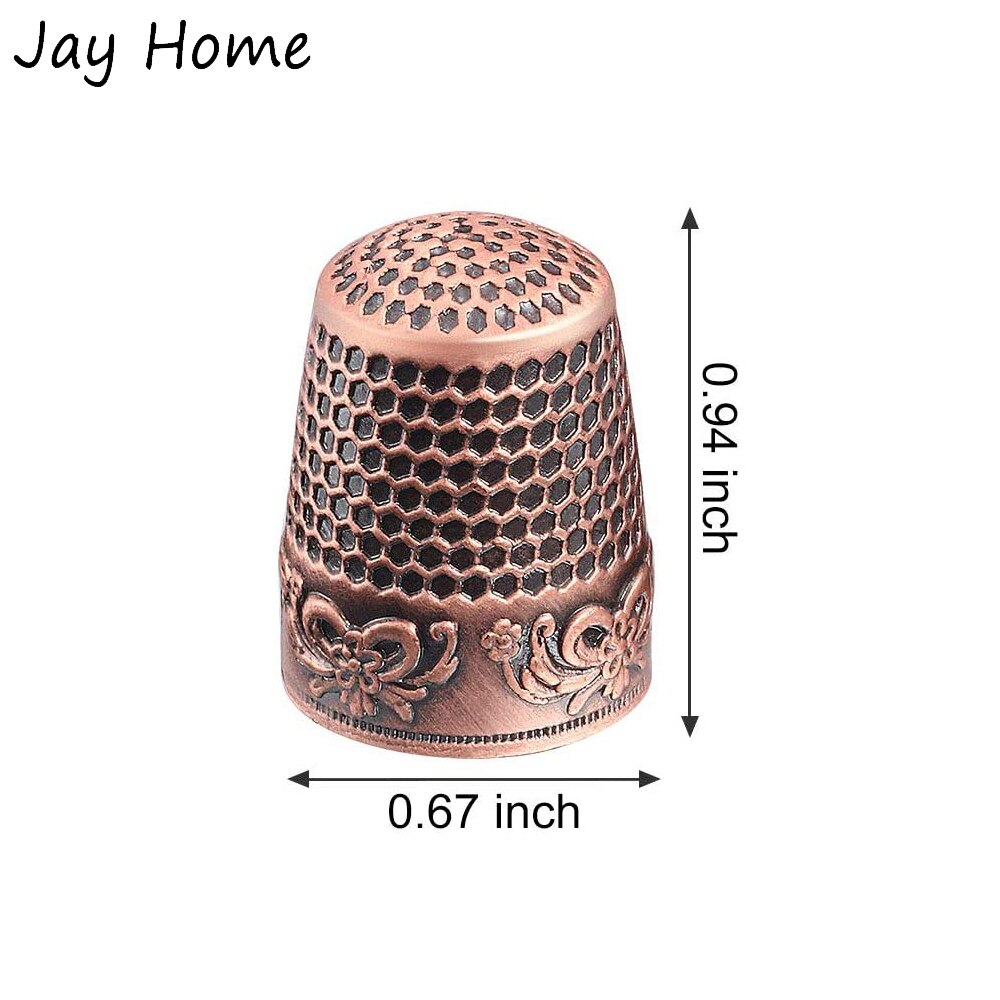 1pc vintage sömnad fingerborg rostfritt stål sömna... – Grandado