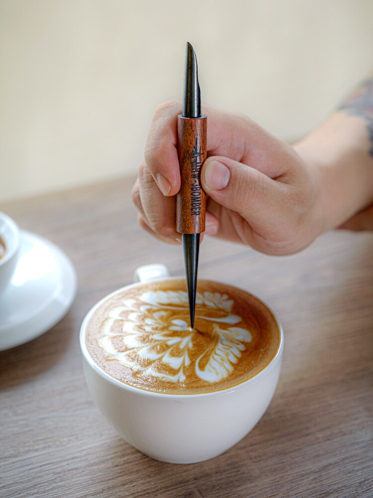MHW-3BOMBER Coffee Art Needle Coffee Bar Drawing N... – Grandado
