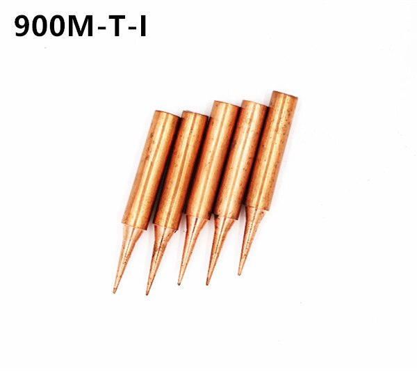 6 kinds pure copper Iron tip 900M-T soldering tip ... – Vicedeal