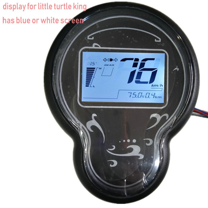 LCD DISPLAY 48v60v72v speedometer+battery level/vo... – Grandado