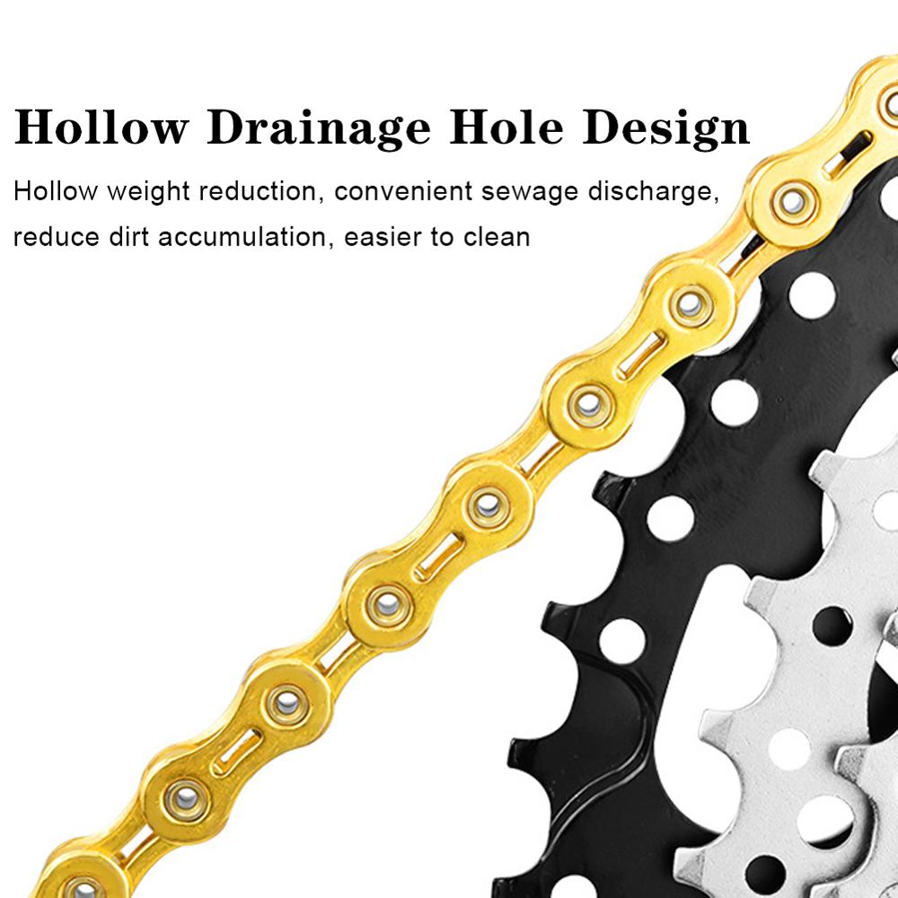 10/11 Speed Bicycle Chain Full Hollow Bicycle Chai... – Vicedeal