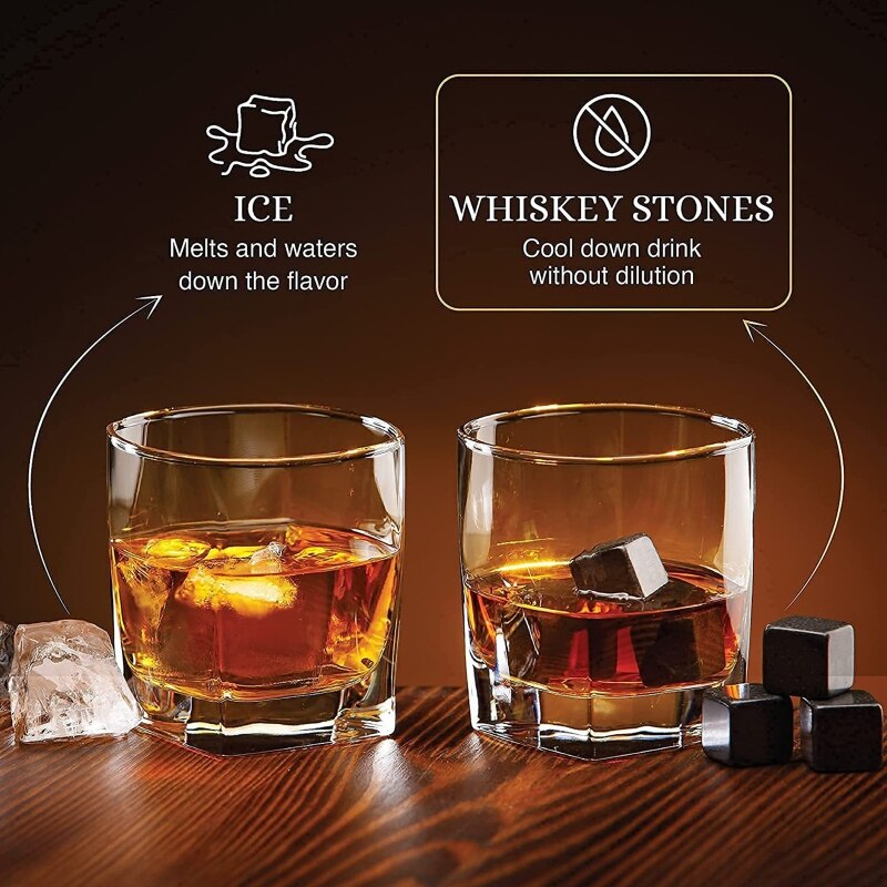 Whisky Wijn Tool Set Glazen Beker Flanel Opbergtas... – Vicedeal
