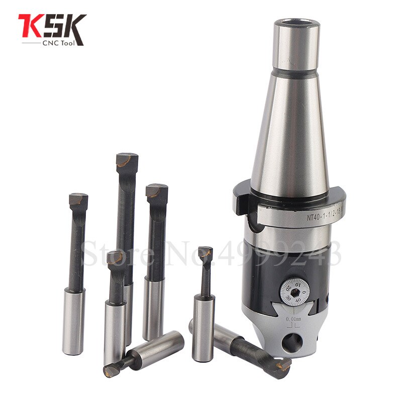top NT40 M16 Arbor F1 -12 50mm boring head and 9pc... – Grandado