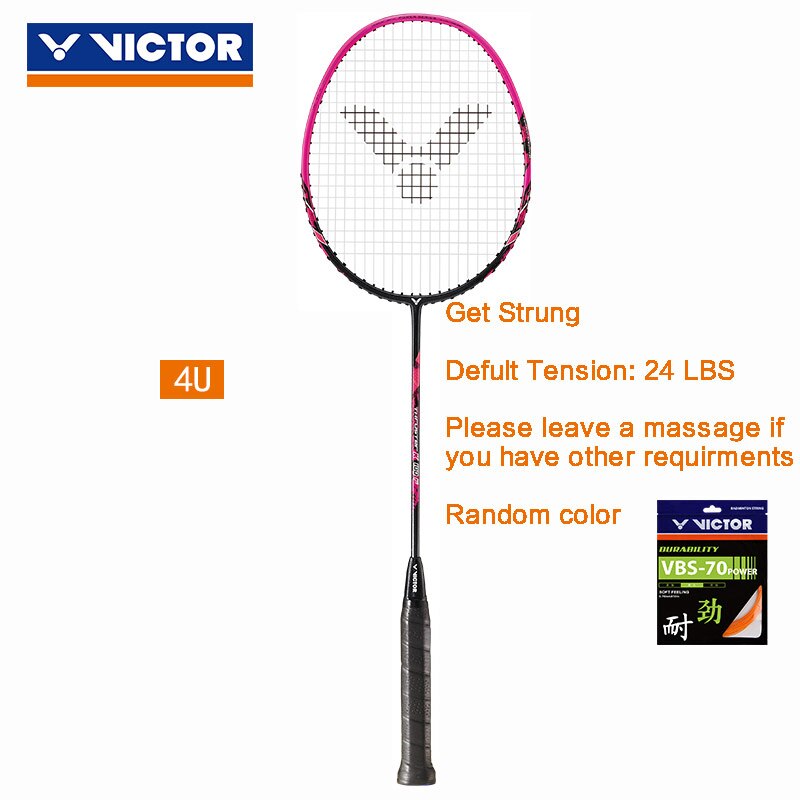 VICTOR original light Badminton Racquet women's Ba... – Grandado