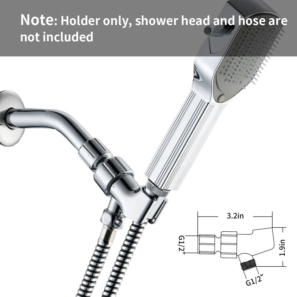 Bathroom Wall Mounted Shower Head Holder Bracket A... – Vicedeal