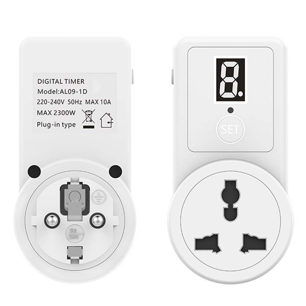 Digital Countdown Timer Smart Control Plug-In Swit... – Grandado