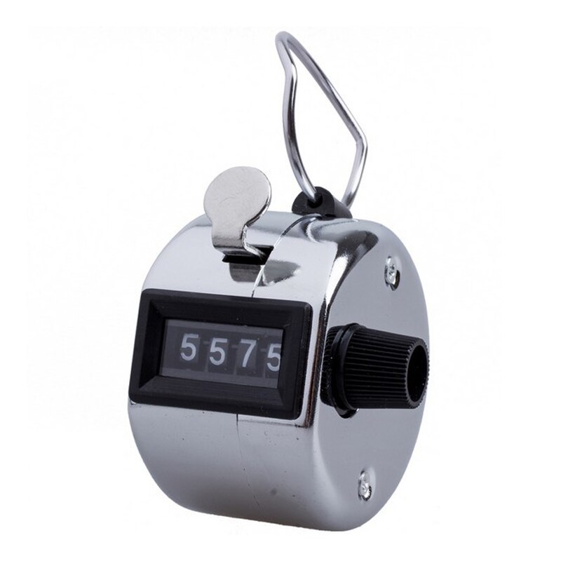 Mechanical 4 Digit Hand Tally Counter Manual Palm ... – Grandado