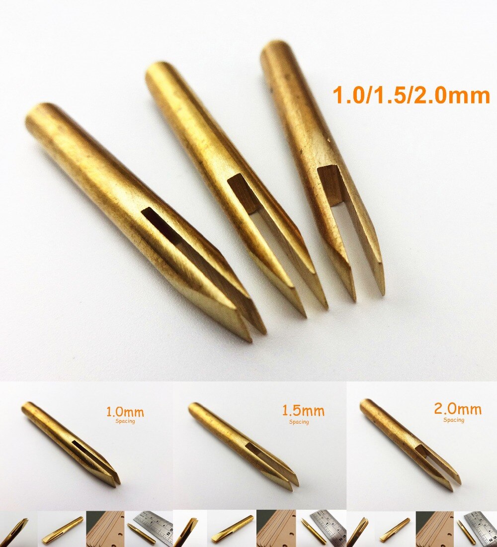 4 erilaista nahkaa käsityönä valmistettu messinki ... – Grandado