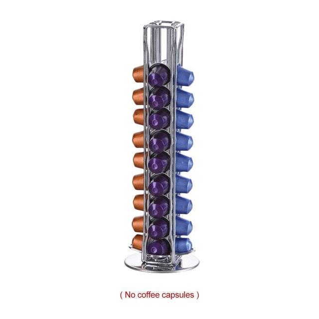 Koffie Capsule Opbergrek Roterende Koffie Pods Hou... – Grandado
