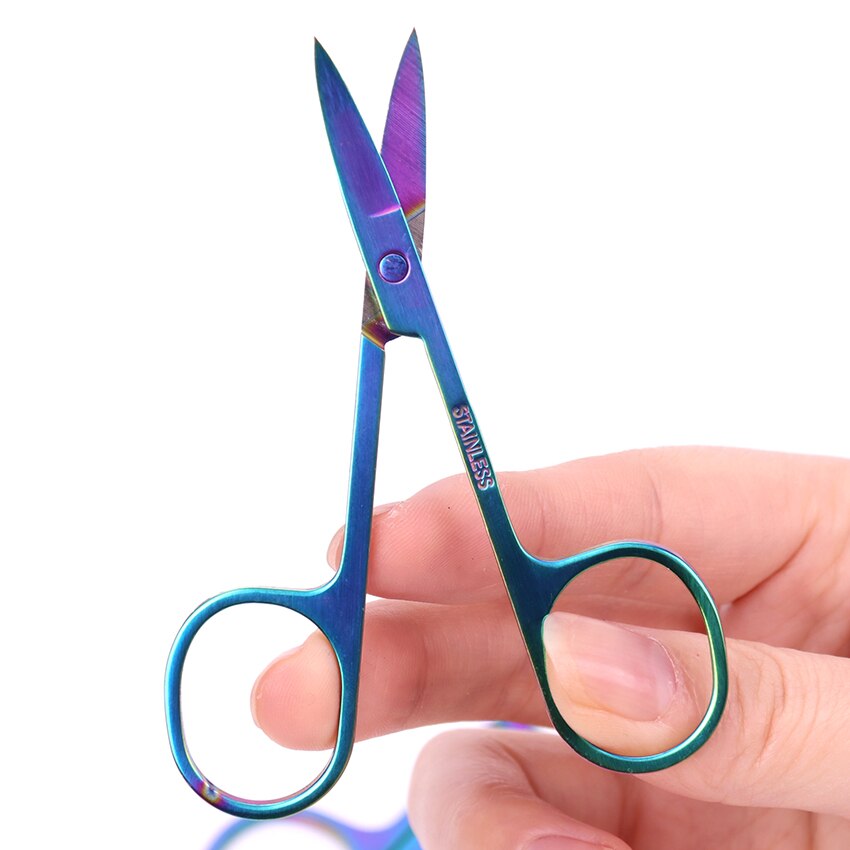 1PC Stainless Steel Scissor Sharp Color Titanium C... – Grandado