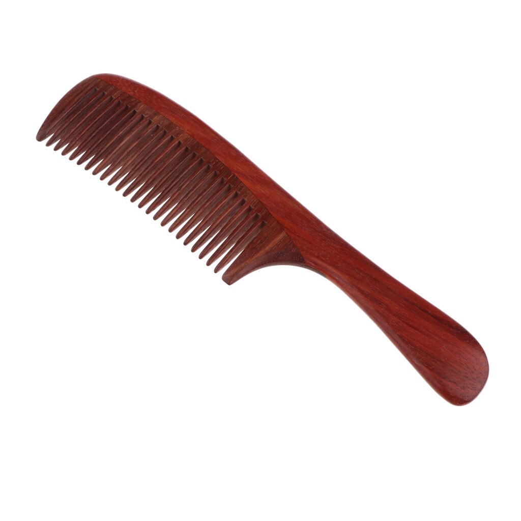 Red Sandalwood Fine Tooth Massage Comb Anti-Static... – Vicedeal