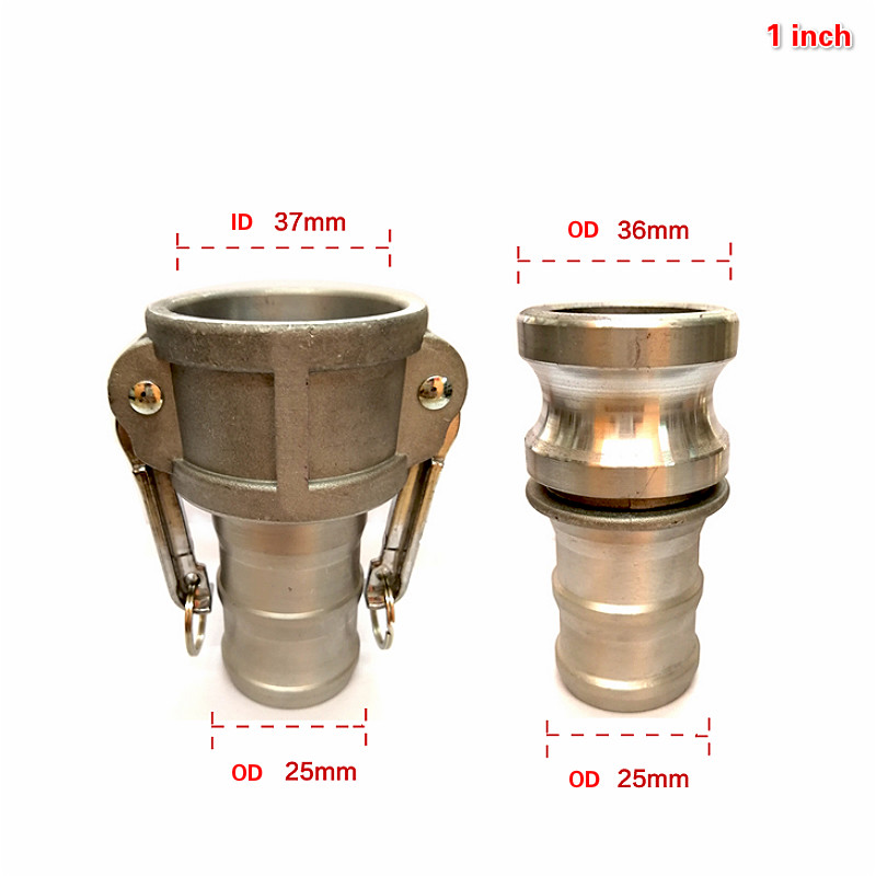 C E Type Hose Shank Camlock Adapter Quick Coupling... – Grandado