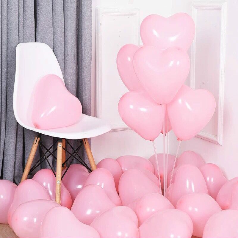 Christmas Birthday Balloon Macaron Color Heart-Sha... – Grandado