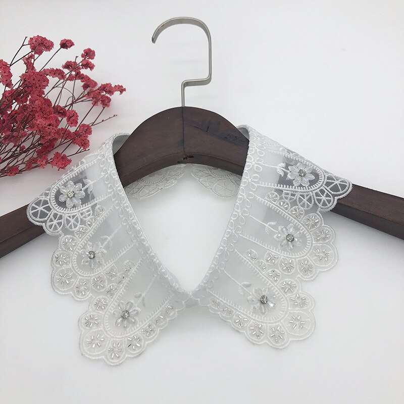 Women Detachable Collars Floral Detachable Collars... – Grandado