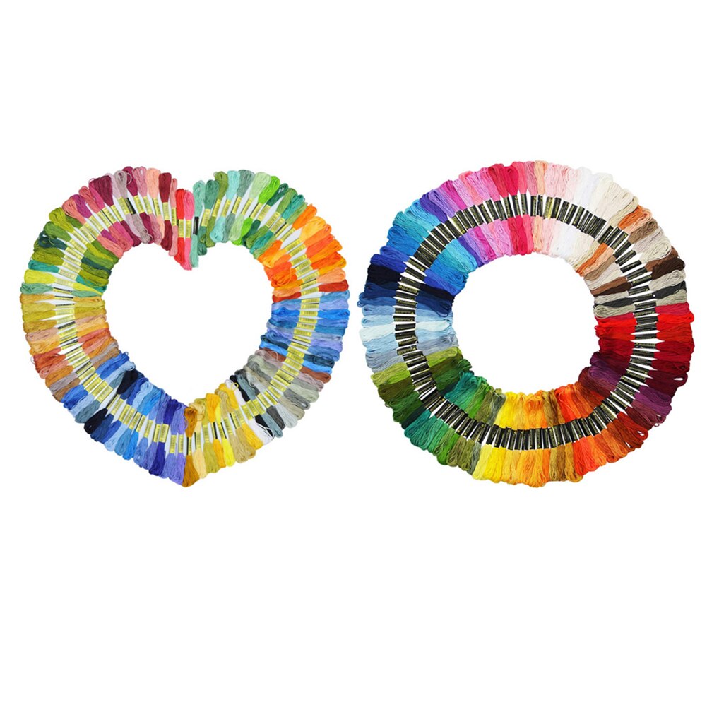 50/100 Pcs Colorful Embroidery Thread 800 cm Cross... – Vicedeal
