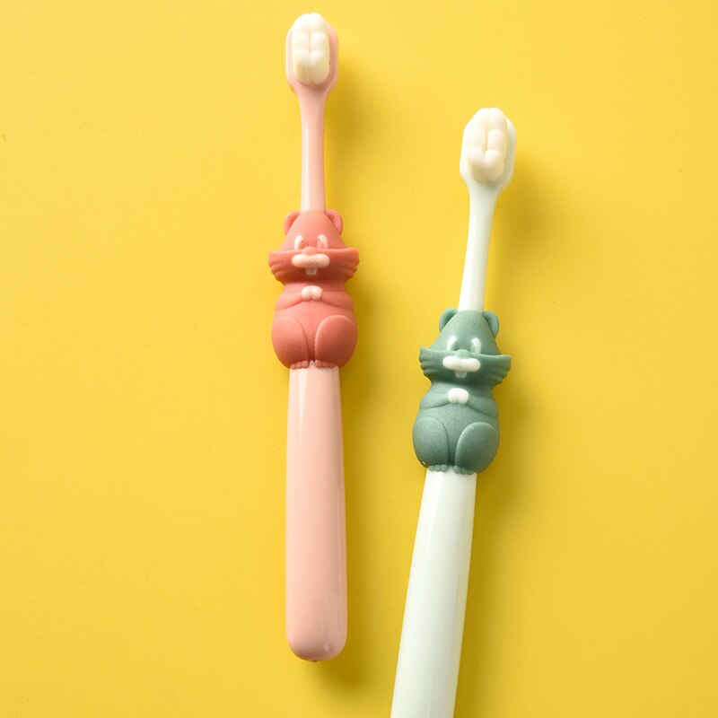 Cute Cartoon Squirrel Tooth Brush for Kids Ultra S... – Grandado