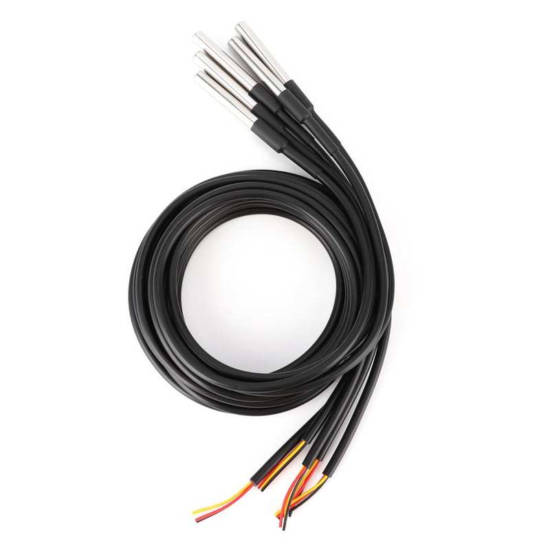 DS18B20 Waterdichte Temperatuur Probe Sensor Kabel... – Vicedeal