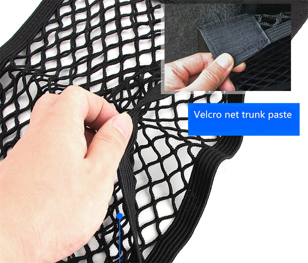 40cm*25CM auto Trunk Box Storage Bag Mesh Net Car ... – Grandado