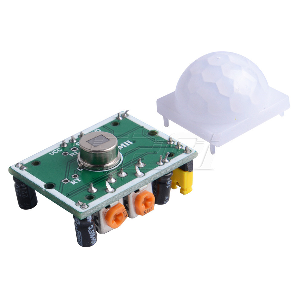 52Pi 5-Pack HC-SR501 Adjust IR Pyroelectric Infrar... – Grandado