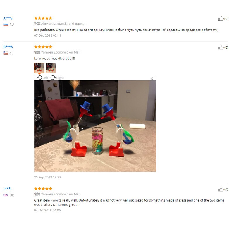 Large Size Novelty Drinking Birds Toys For Kids Ad... – Vicedeal