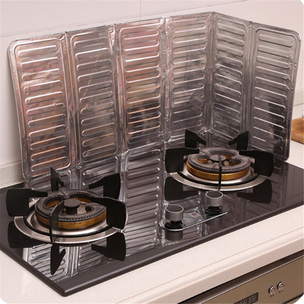 Kitchen Cooking Oil Baffle Plate Gas Stove Anti Sp... – Grandado