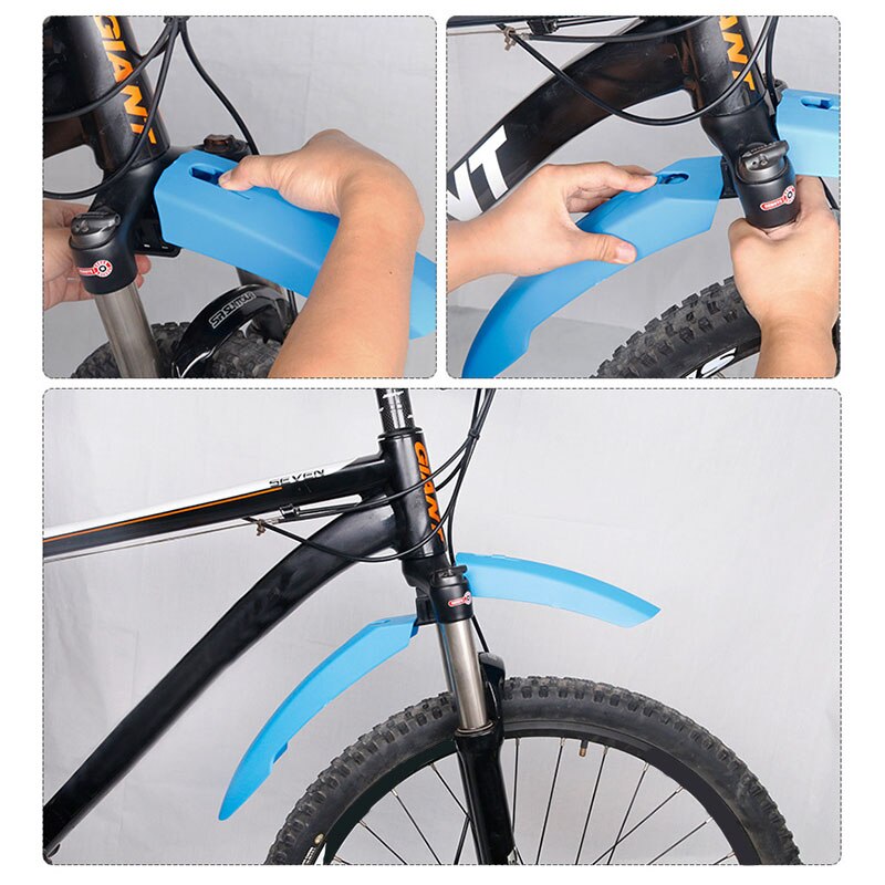 1 Paar Fiets Spatbord Met Led Mtb 24 26 27.5 Inch ... – Grandado