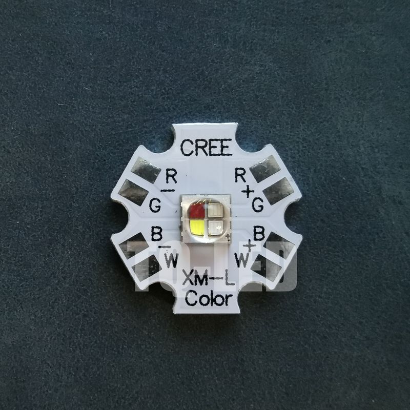 Cree 5050 xml rgbw rød grøn blå hvid fuldfarve 10-... – Grandado