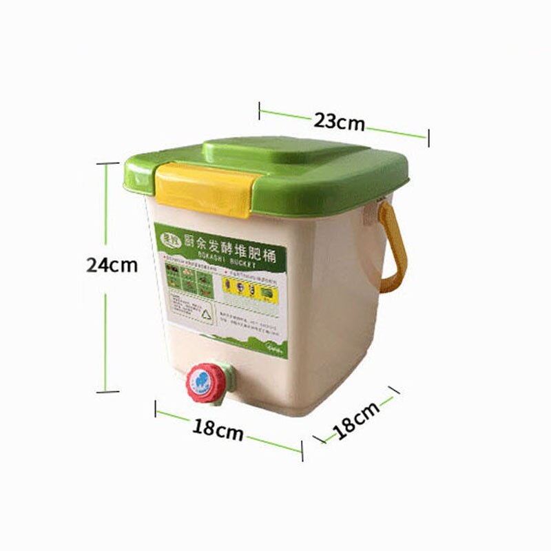 9L Pokashi Compost Bin Fermentation Tank Small Hou... – Grandado