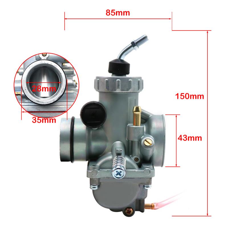 Zs Racing 28Mm Motorfiets Carburateur Carburador V... – Grandado