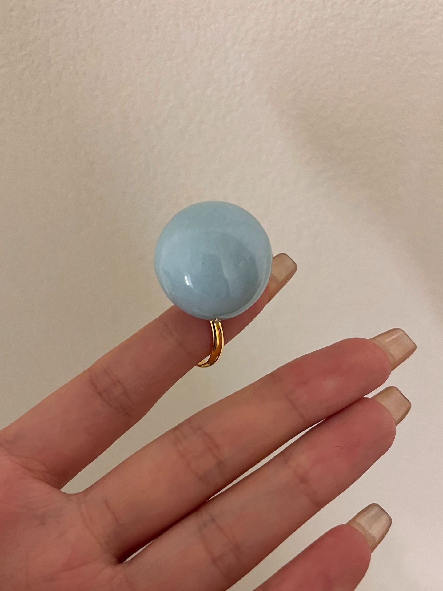 Vintage Emaille Glazuur Kleurrijke Grote Ronde Bal... – Grandado