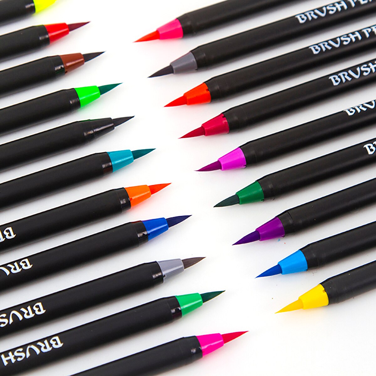 Water-color Brush Pens with Soft Flexible Brush Ti... – Vicedeal