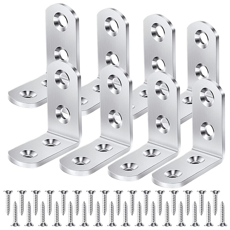 L Bracket Corner Brace, Duty Joint Right Angle Bra... – Grandado